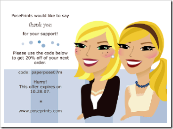 Special Offer from Poseprints - At Home with Kim Vallee